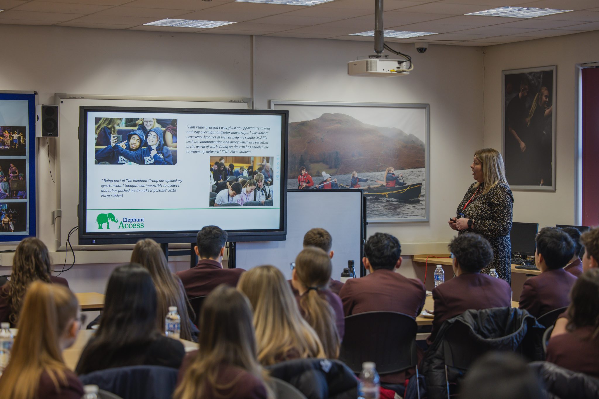Elephant Group visit Macmillan Academy - Macmillan Academy